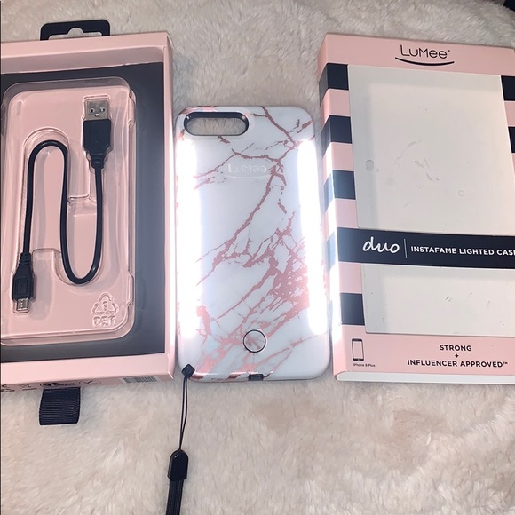 LuMee | Other | Lumee Duo Case Pink Marble | Poshmark